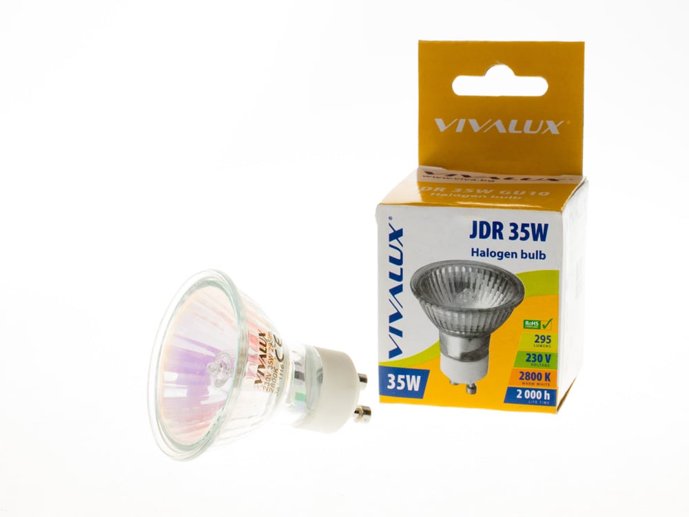 Халогенна лампа Vivalux JDR GU10 35W - PRAKTIS
