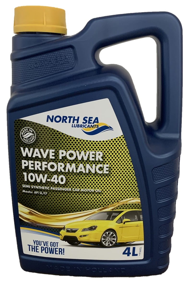 Двигателно масло North Sea Wave Power Performance 10W40 4L - PRAKTIS