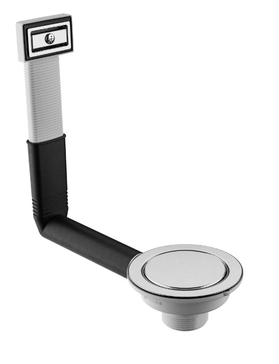 Витло Click с преливник за кухненска мивка Bonomini 1 1/2'' ф114 мм ...