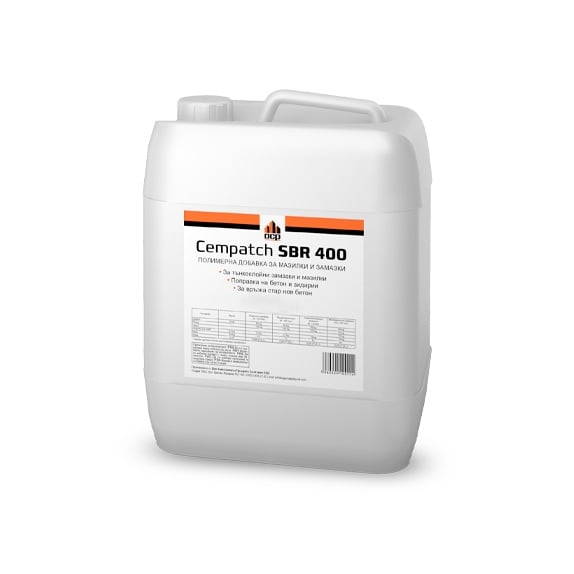 Полимерна добавка за циментови смеси DCP Cempatch SBR 400 / 20кг - PRAKTIS